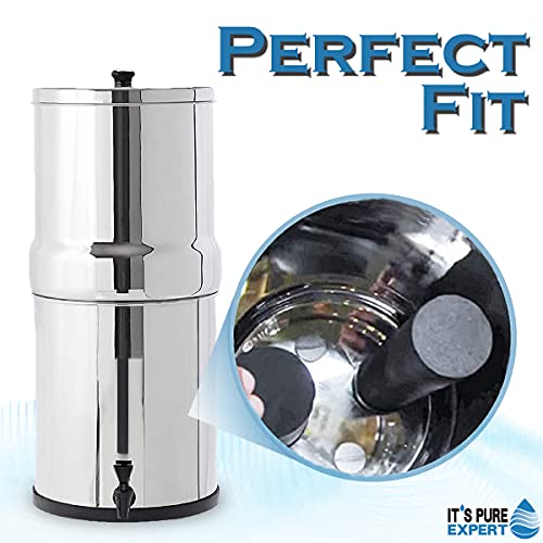 IT'S PURE EXPERT Water Filter, Replacement for Gravity Water Filter System, Black Purification Elements, 2 Packs