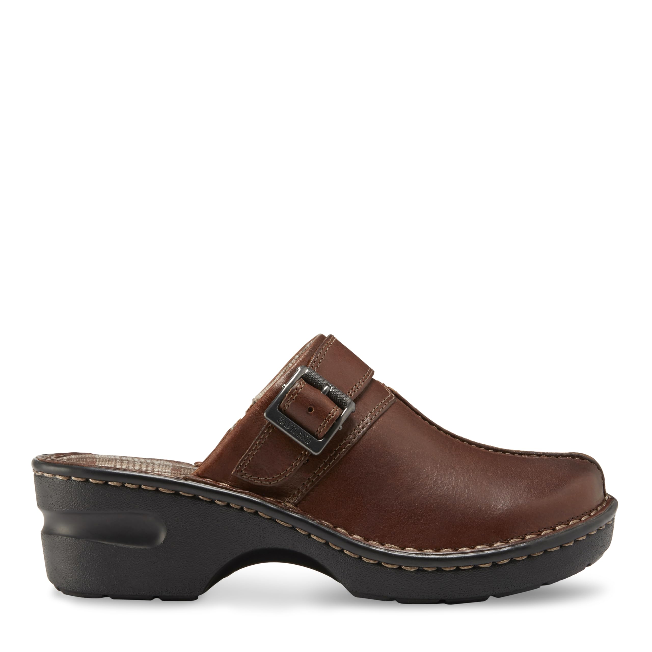 Eastland womens Mae clogs and mules shoes, Brown, 9.5 US