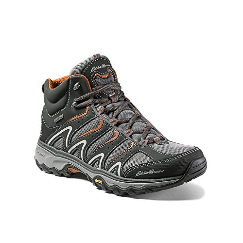 Eddie Bauer Men's Lukla Pro Mid Hiker, Dark Smoke, 13