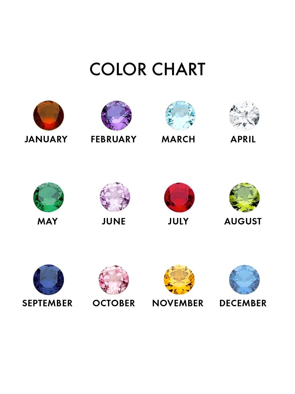EVE'S ADDICTION Women's Personalized Sterling Silver Two Stone Simulated CZ Birthstone Ring (ring size 6) - Custom Birthstone Ring for Mom - Gift for New Mom - Gifts for Mom