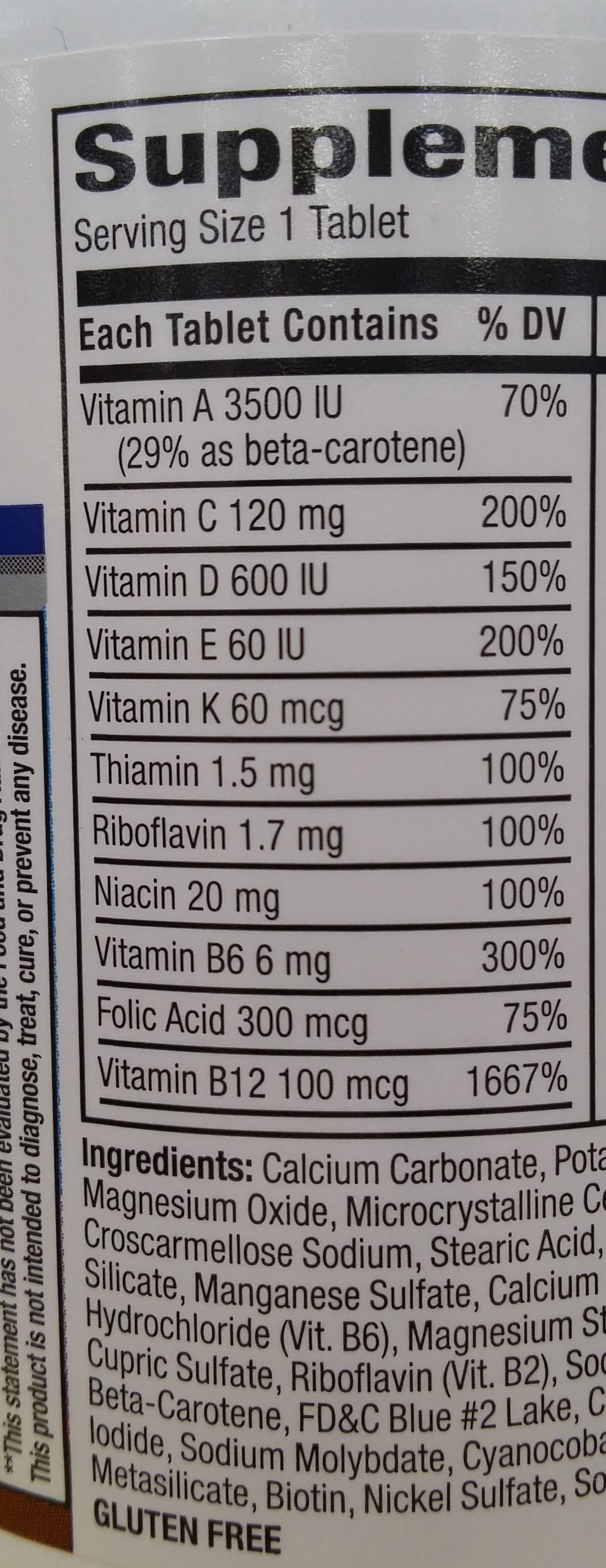 Equate - Complete Ultra Men's Health, 100 Tablets