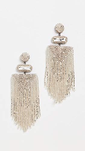 Deepa Gurnani Women's Deepa By Deepa Gurnani Jody Earrings, Silver, One Size
