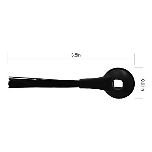 Essenc 6 Pack Side Brushes Compatible with Shark Iq Robot R101Ae,Rv1001Ae,Rv1000 Vacuums,Sweeping Robot Accessories