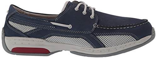 Dunham mens Captain Boat Shoe, Navy Nbk, 9.5 X-Wide US