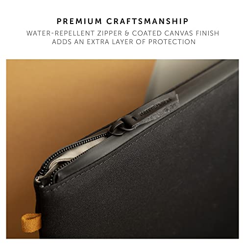 Native Union W.F.A MacBook Sleeve 14" – Minimalist Slim Sleeve Made of Recycled Materials with 360-Degree Protection – Compatible with MacBook Pro 14” M2 (2023), Pro 13” M2 & Air 13" M2 (2022) – Black