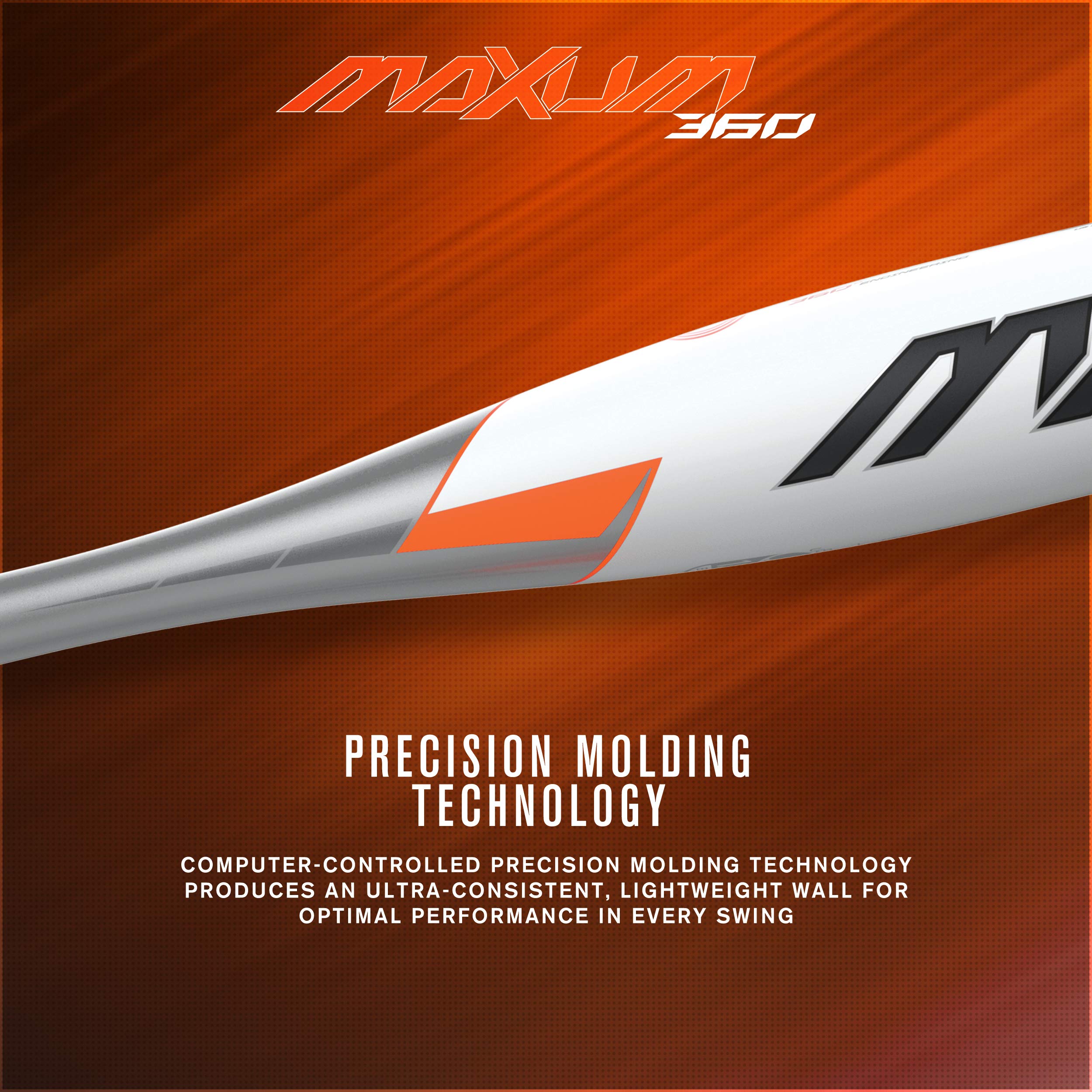 EASTON MAXUM 360 -10 USSSA Baseball Bat, 2 3/4 Barrel, 31/21, SL20MX10