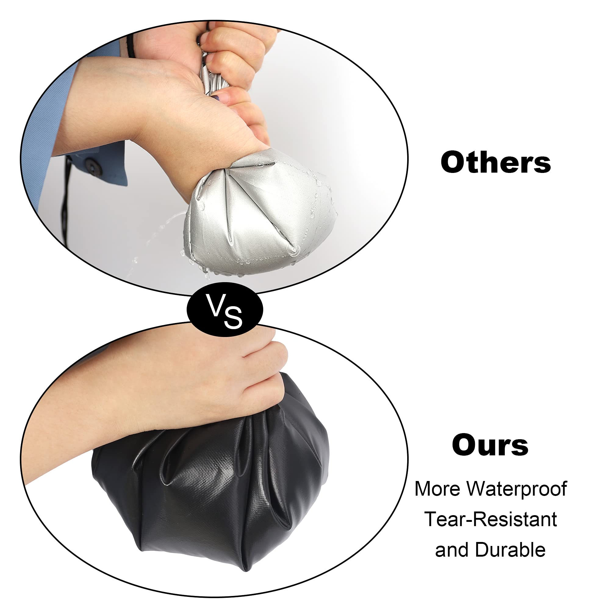 Deosk Tennis Ball Machine Cover Heavy Duty Waterproof Tennis Ball Machine Dust Cover with Bottom Adjustable Drawstring (ONIY Cover)