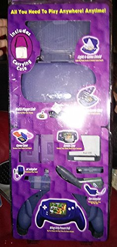 ultimate game pak~ case, bag, light, lens, wings, cords for game Boy Advanced