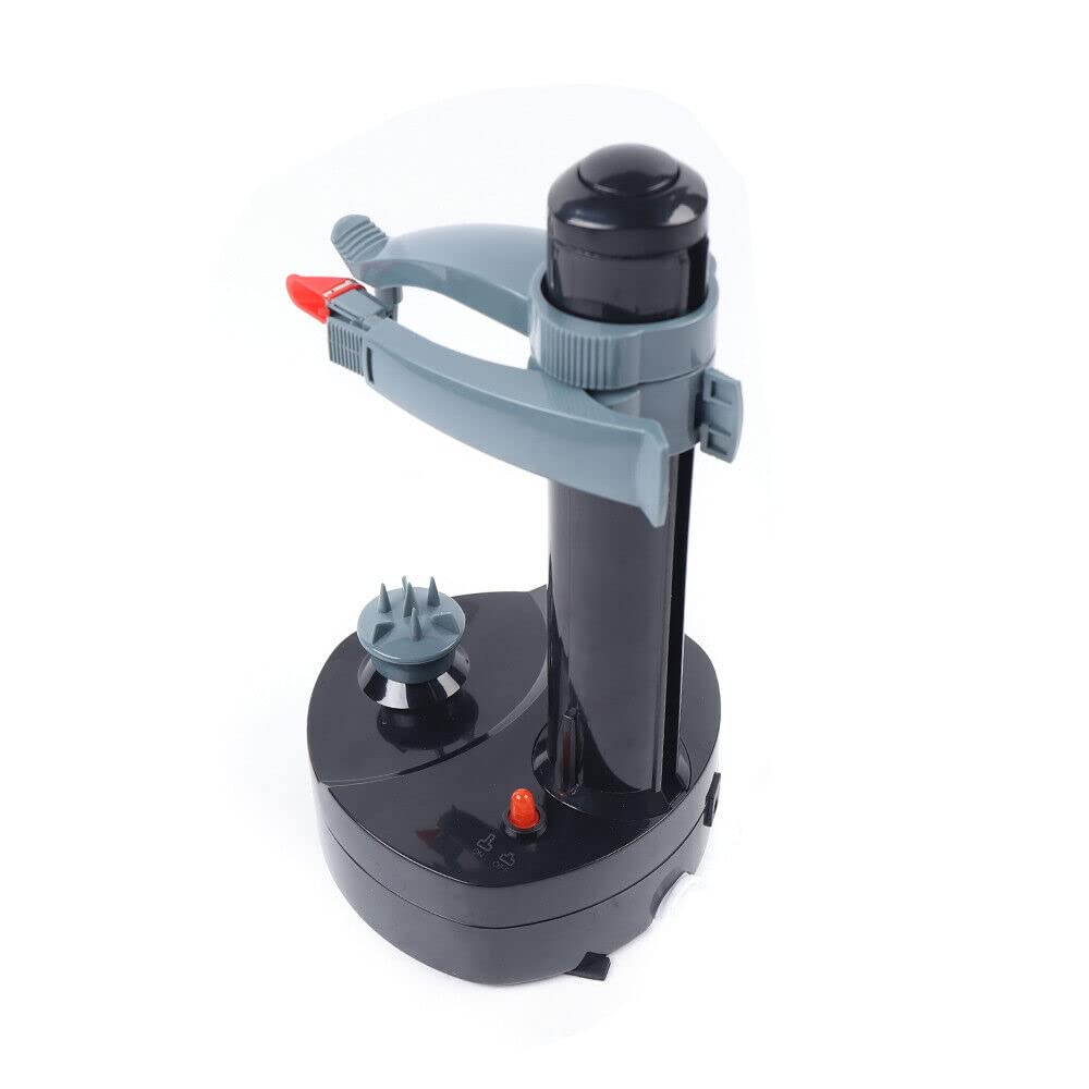 Electric Potato Peeler for Zucchini Carrot Automatic Potato Peeler Electric Peeler Fruit Peeler for Apple and PotatoStainless Steel Kitchen Peeling Tool
