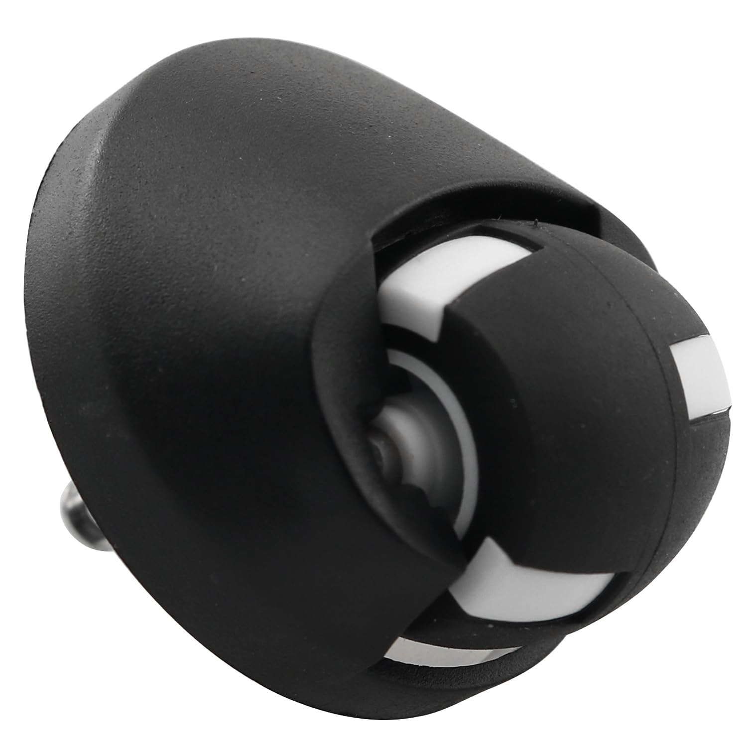LQ Industrial Vacuum Cleaner Sweeper Universal Wheel Accessory Installation Parts Fit for Eufy RoboVac 11s/30, Black
