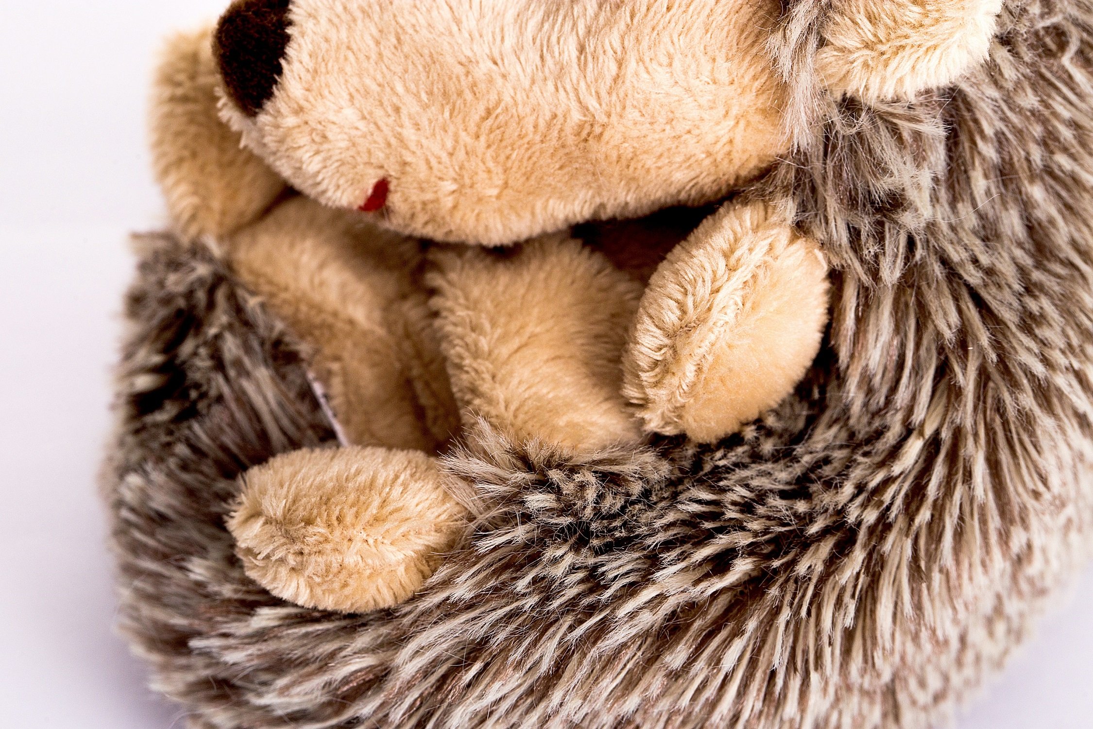 DILLY DUDU 20CM Large Hedgehog Stuffed Animal,Plush Toy,Soft Toy Gift Children Girlfriend(8 inches)