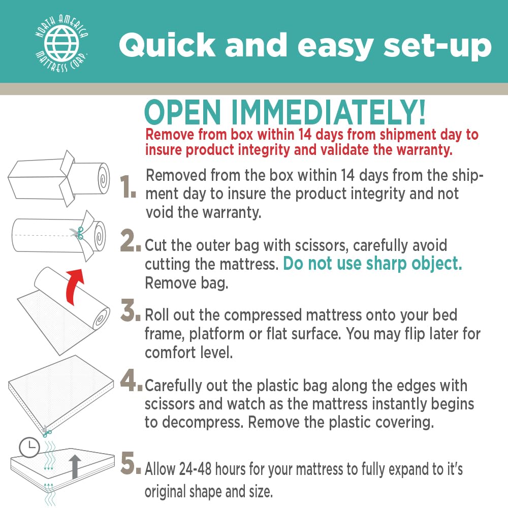NAMC Urine and Waterproof β Adult Full Bedwetting Mattress
