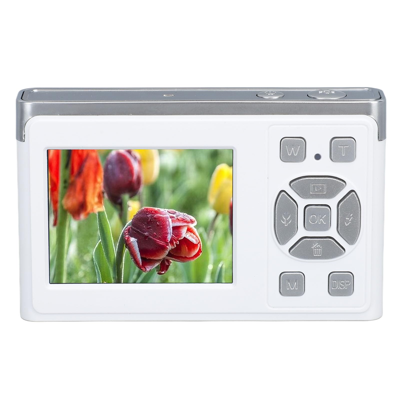 Digital Camera, 750mah 2.2 Inch IPS CMOS Image Sensor Digital Video Cameras Selfie Timing with USB Cable for Travel