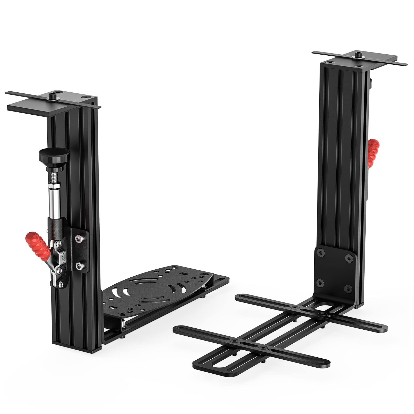 Hotas Desk Mount for Flight Sim Controller, Joystick Mount Compatible with Logitech/Saitek, for Thrustmaster Warthog/TWCS Throttle,T.Flight 2 Pack