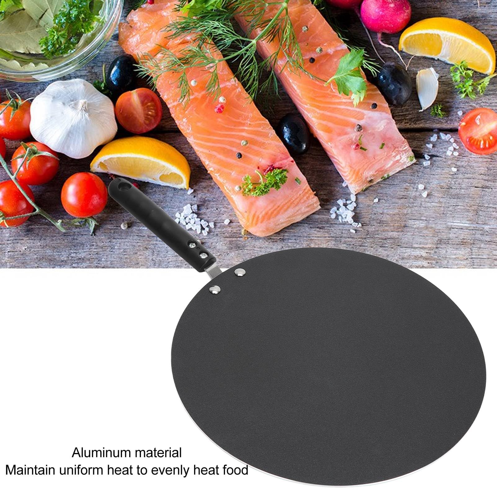 Nonstick Crepe Pan, Crepe Pan Nonstick Dosa Pan Skillet Pan Auluminium Pancake Griddle Pan Tortilla Pan Griddle Pan for Stove Top Tawa Pan for Roti Indian