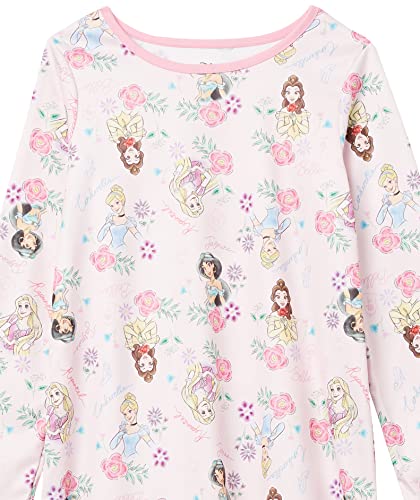 Disney Girls' Princess 3-Pack Nightgown, GIRLS RULE 2, 6