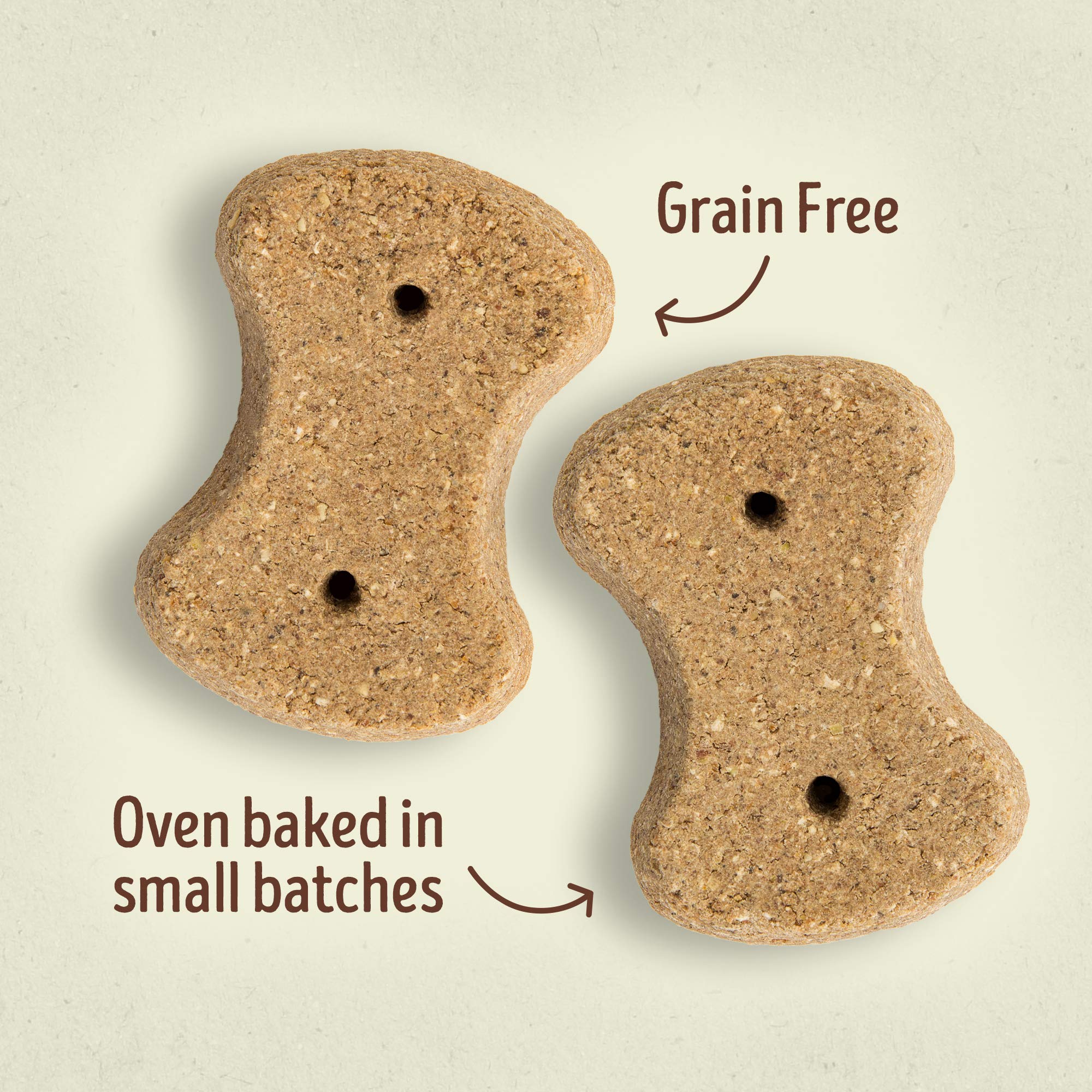 Supreme Source Grain Free Protein Dog Biscuits, Chicken, Pea & Carrot Recipe, 1 Pound Bag