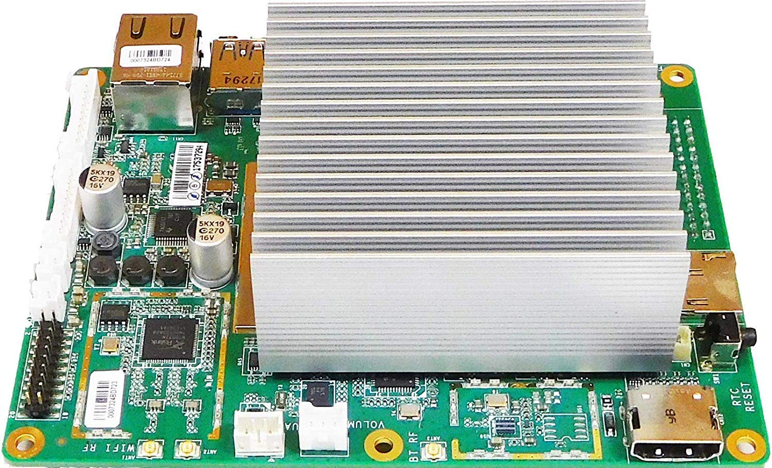 Digital Loggers, FullPower ShakaWorld Bundle: Atomic Pi with Full Breakout Board, Power Adapter and Female Barrel Jack Pigtail