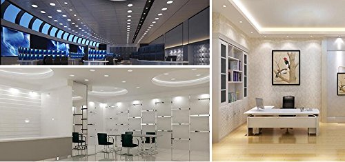 ELINKUME GU10 LED Bulbs, Cold White 6000K, 6W 720LM, 60W Halogen Spotlight Bulb Equivalent, Energy Saving GU10 LED Light Bulbs, 38°Beam Angle, Non Dimmable, Pack of 10