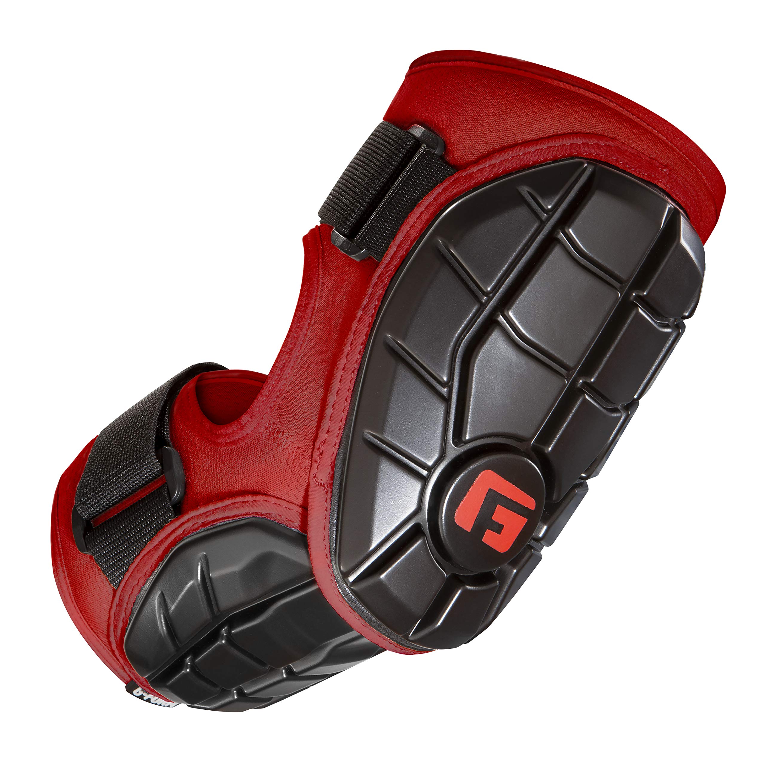 Elite Batter's Elbow Guard, Silver, Adult S/M