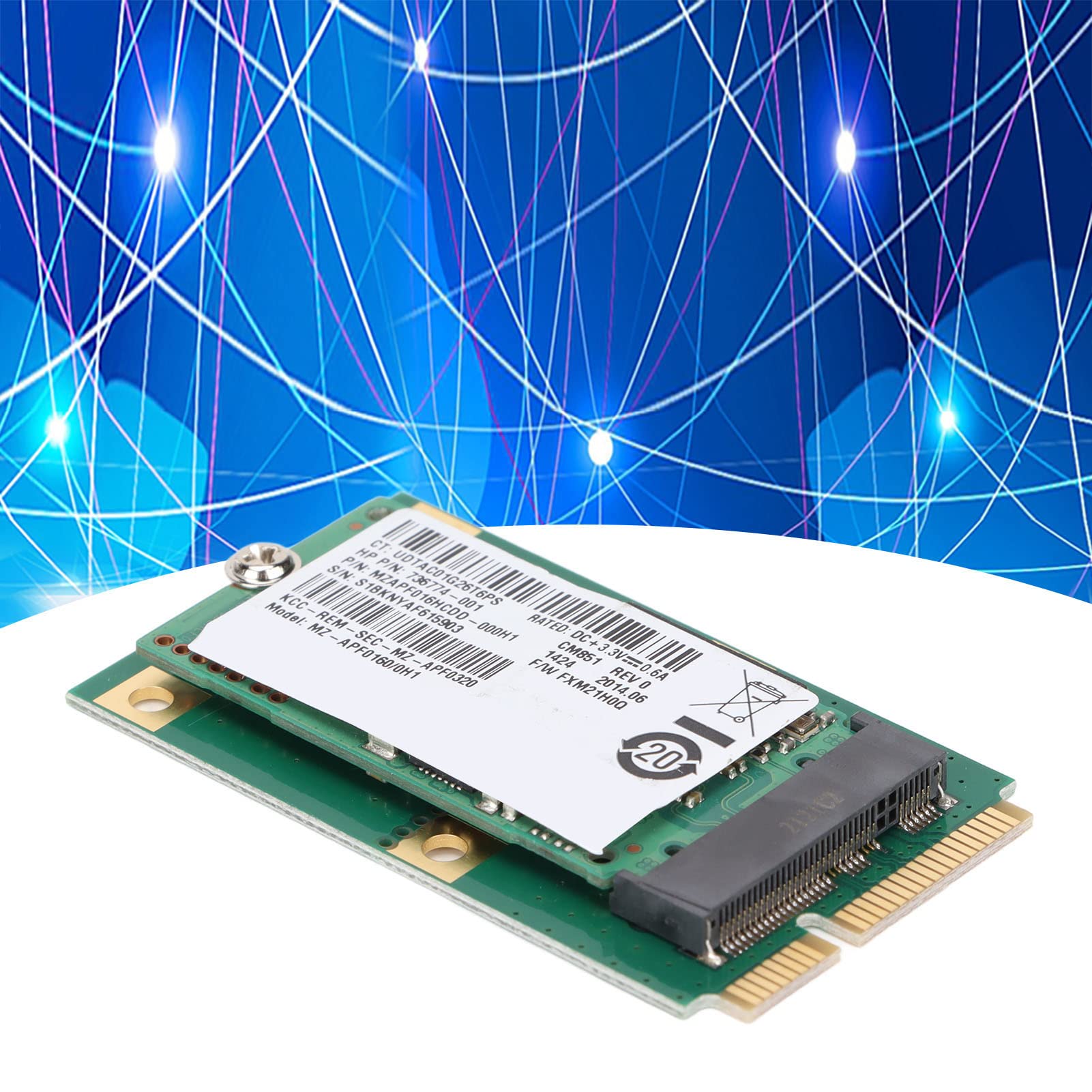 M.2 SSD, Security Easy to Use Simple Installation Stable M.2 Hard Drive 16GB High Capacity for Computer