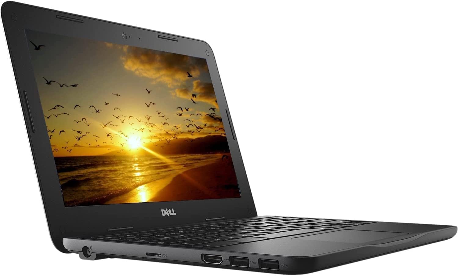 Dell Chromebook 3180 Laptop PC, Intel Celeron N3060 Processor, 4GB Ram, 16GB Solid State Drive, Wi-Fi,Bluetooth 4.0, HDMI, Web Camera, Chrome OS (Renewed)