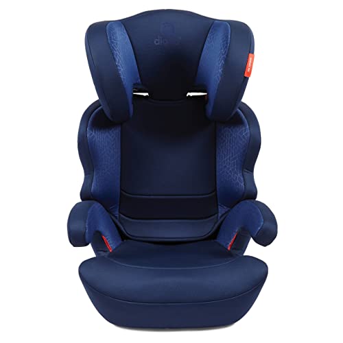 Diono Everett NXT High Back Booster Car Seat with Rigid Latch, Lightweight Slim Fit Design, 8 Years 1 Booster Seat, Blue