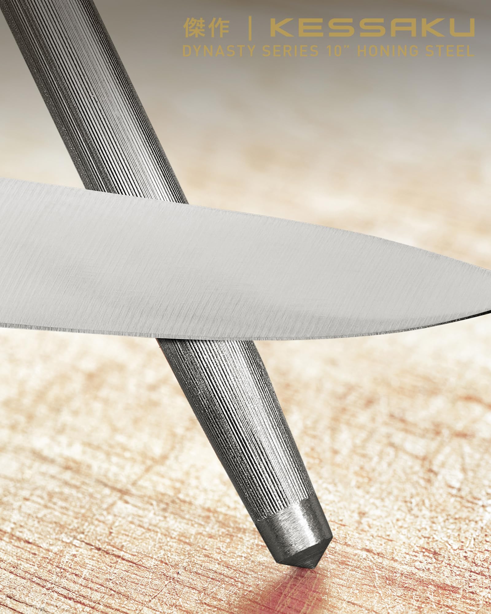KESSAKU Mini Santoku Knife - 5 inch - Dynasty Series - Razor Sharp Kitchen Knife - Forged ThyssenKrupp German High Carbon Stainless Steel - G10 Garolite Handle with Blade Guard