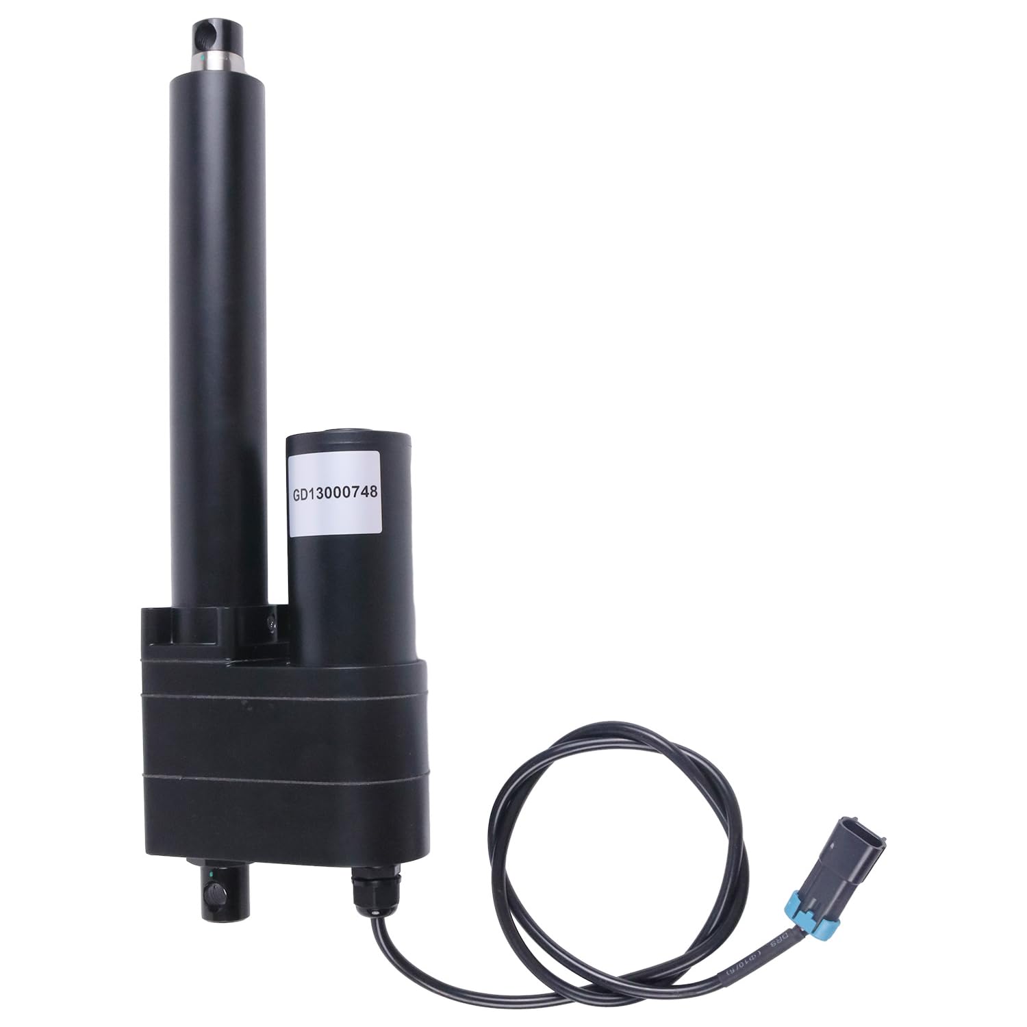 WQSING 2000 lbs 8 in 12V High Force Linear Actuator Compatible with Industrial Agriculture Brushed DC Electric Motor Stainless Steel Stroke PA-17-8-2000 Adjustable DIY