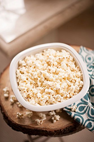 Nordic Ware Microwave Popcorn Popper, 12 Cup, White