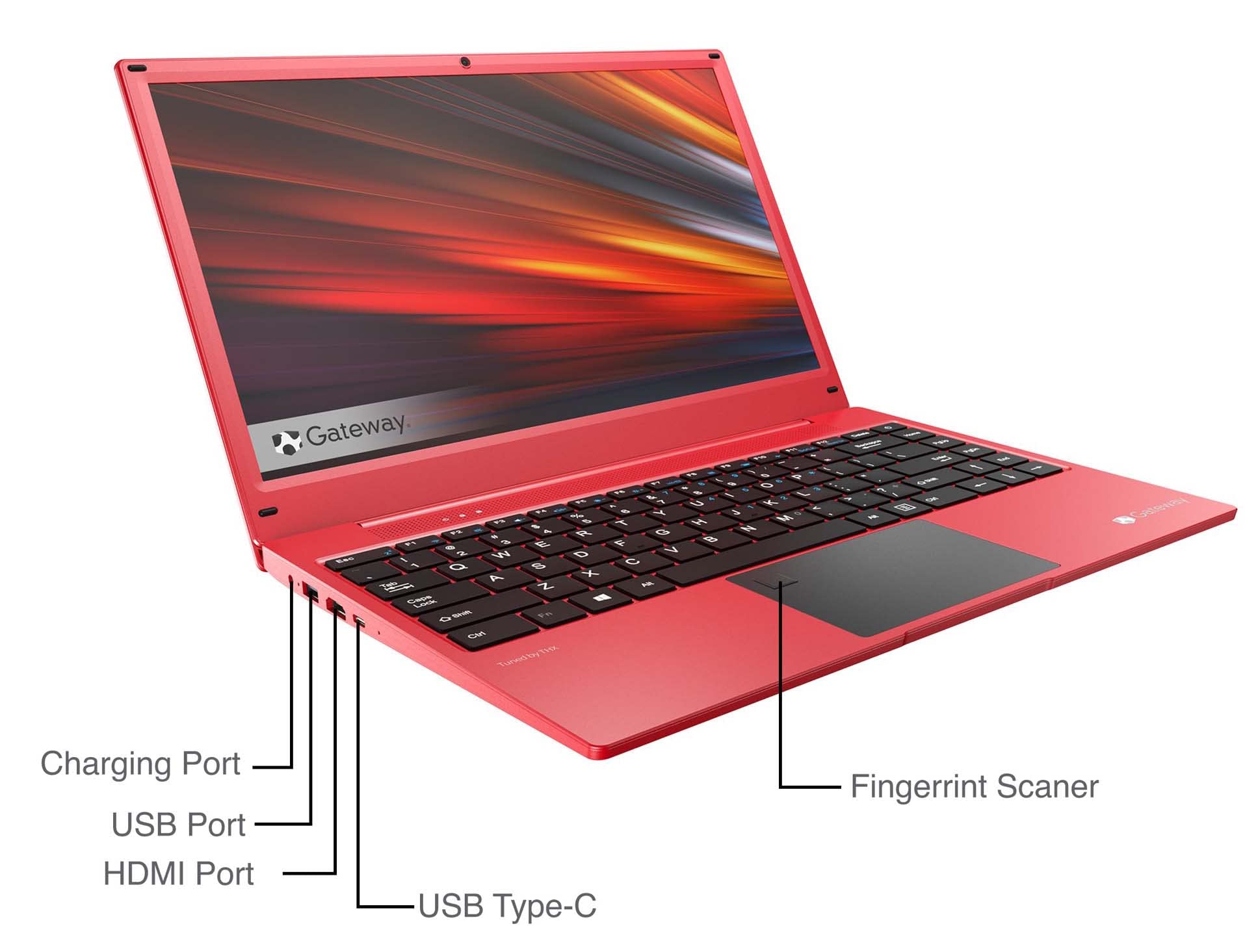 Gateway 14.1" FHD High Performance Laptop in Green Ryzen 5 Quad-Core up to 3.7 Processor 8GB DDR4 RAM 256GB SSD HDMI Wi-Fi Win 11