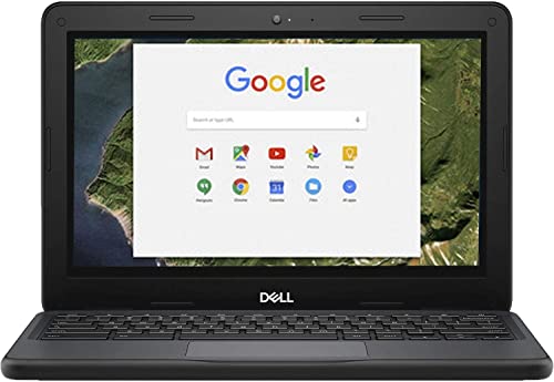 Dell Chromebook 11 5190 Intel Celeron N3350 X2 1.1GHz 4GB 64GB 11.6in, Black (Renewed)