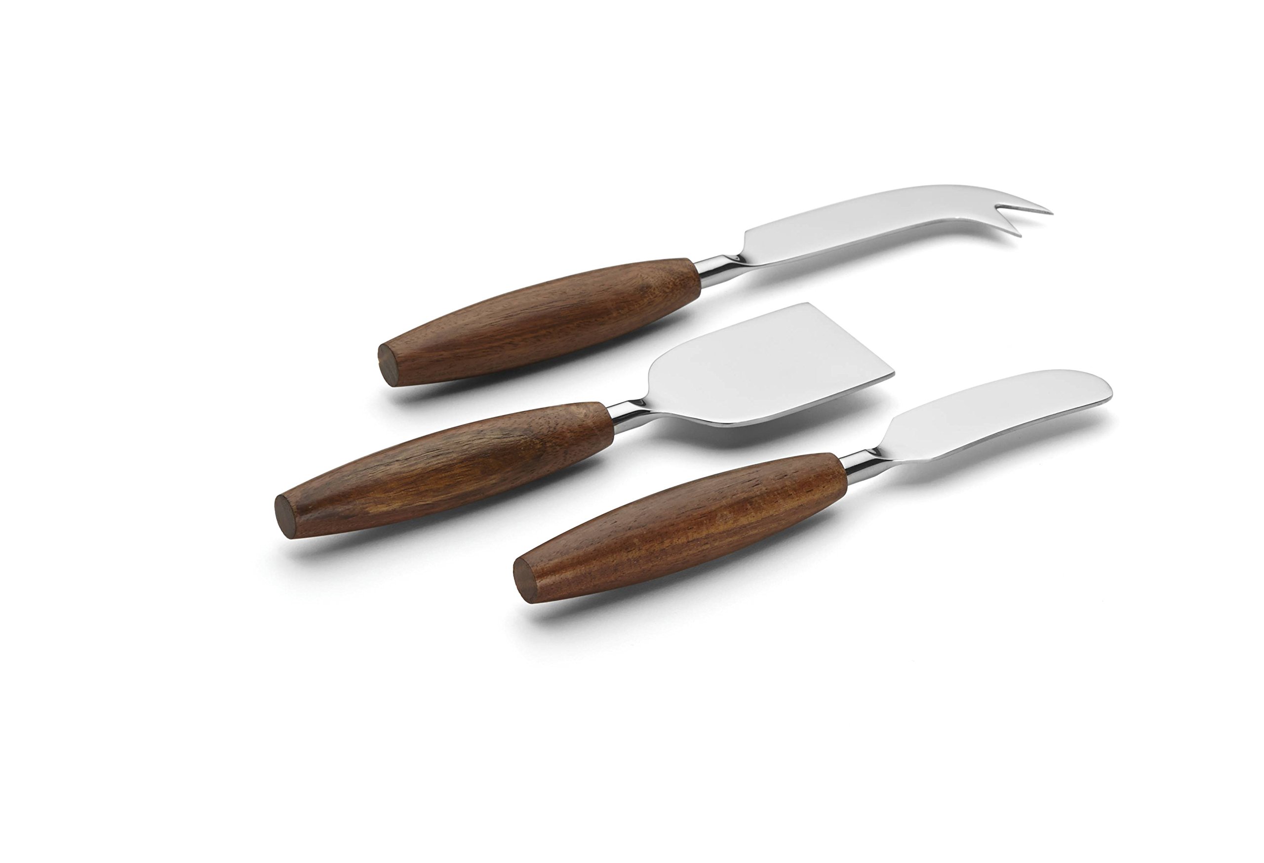 Lenox Tuscany Classics 3-Piece Cheese Set, 0.70 LB, Metallic