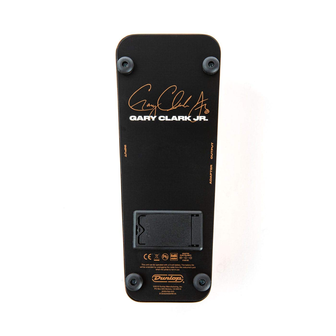 Dunlop GCJ95 Gary Clark Jr. Cry Baby Wah Pedal Bundle with 4 MXR Patch Cables