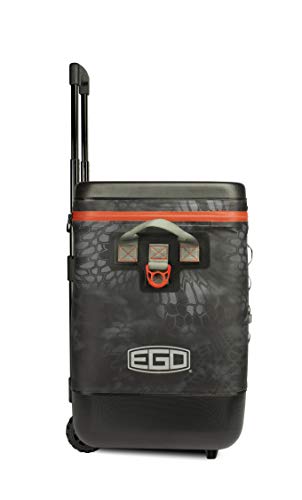 EGO Kryptek Beer Cooler, Fishing Storage Bag, High Tech TPU Fabric, 72 Hour Ice Retention, Food & Snack Holder, Angler Must Have