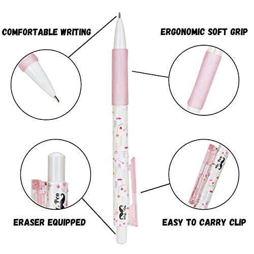 Mr. Pen- Cute 0.7mm, 16 pcs, Mechanical Pencil for Girls with Lead and Eraser for Kids, Fancy Pencils