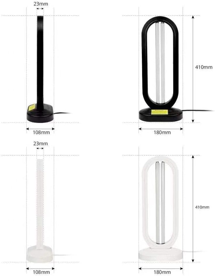 Lumivyx HaloClean UV Official, Home Disinfection Device, Multi-function Haloclean with 3- Speed Timing and Remote Control, Cleans The Bedroom and Provides Lighting, Spaces Up to 430 Square (White)