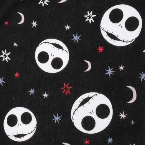 Disney Nightmare Before Christmas Jack Skellington Sally Newborn Baby Girls 5 Pack Cuddly Short Sleeve Baby Bodysuits Multicolor