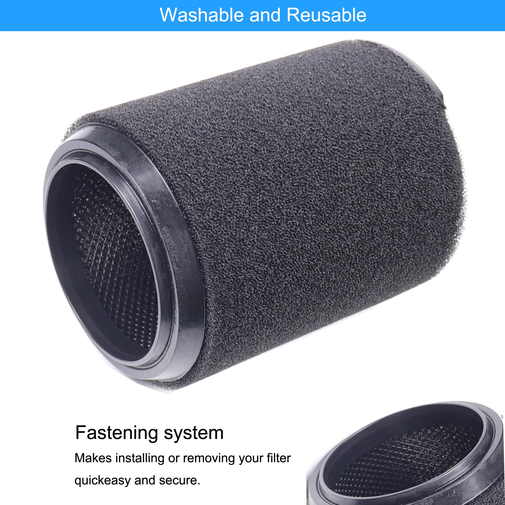 MOCW VF7000 Replacement Filters Compatible with Ridgid Wet Pickup Only Vac Filter for Ridgid 5-20 Gallon Wet/Dry Vacuums, 1 Piece