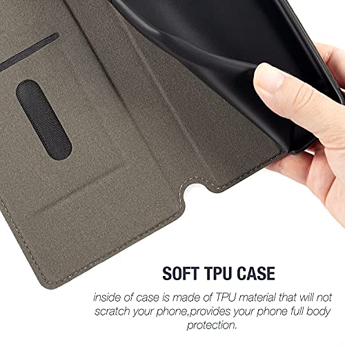 Shantime for Infinix Zero X Case, Fashion Multicolor Magnetic Closure Leather Flip Case Cover with Card Holder for Infinix Zero X Pro (6.67β)