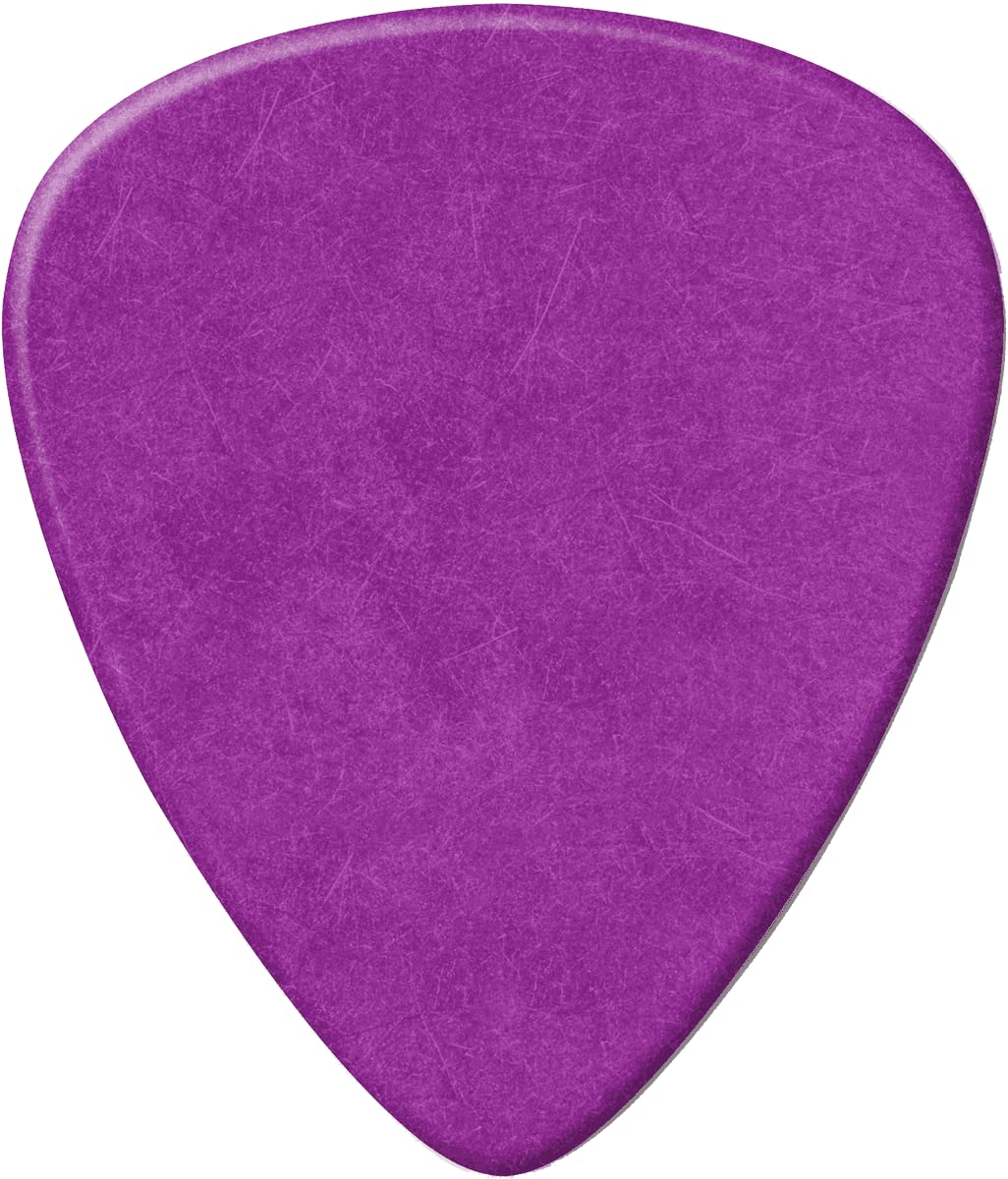 Dunlop Tortex Standard 1.14mm Purple Guitar Pick, 12 Pack