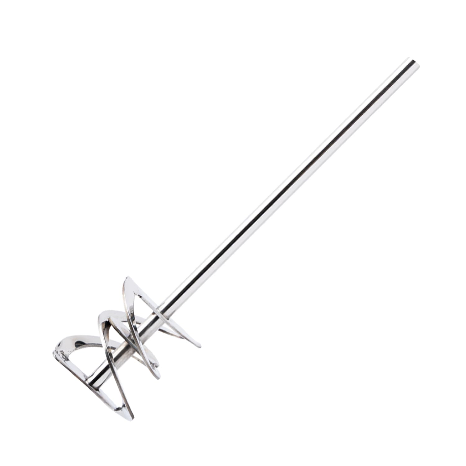 ONiLAB 18204526 316L Stainless Steel Spiral Stirrer, 50mm Stirrer Diameter, 8 mm Shaft Diameter, 250 mm Shaft Length