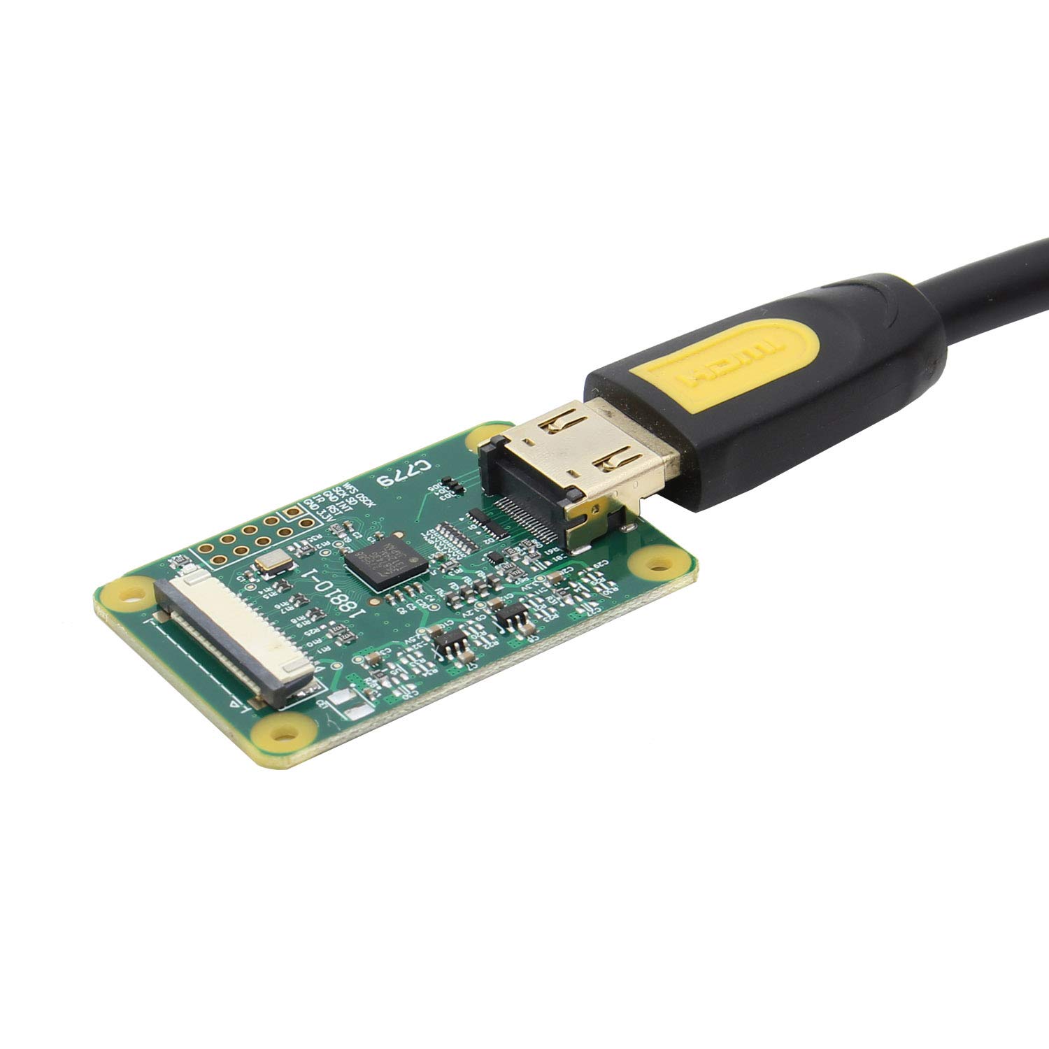 Geekworm Hdmi-in Module for Raspberry Pi, Hdmi to CSI-2 C779, Hdmi inpute TC358743 Supports up to 1080p25fps Compatible with Raspberry Pi 5/4B/3B+/3B/Pi Zero/W/2W