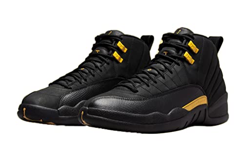 Jordan mens 12 Retro Black Taxi / CT8013 071, Black/Gold, 11