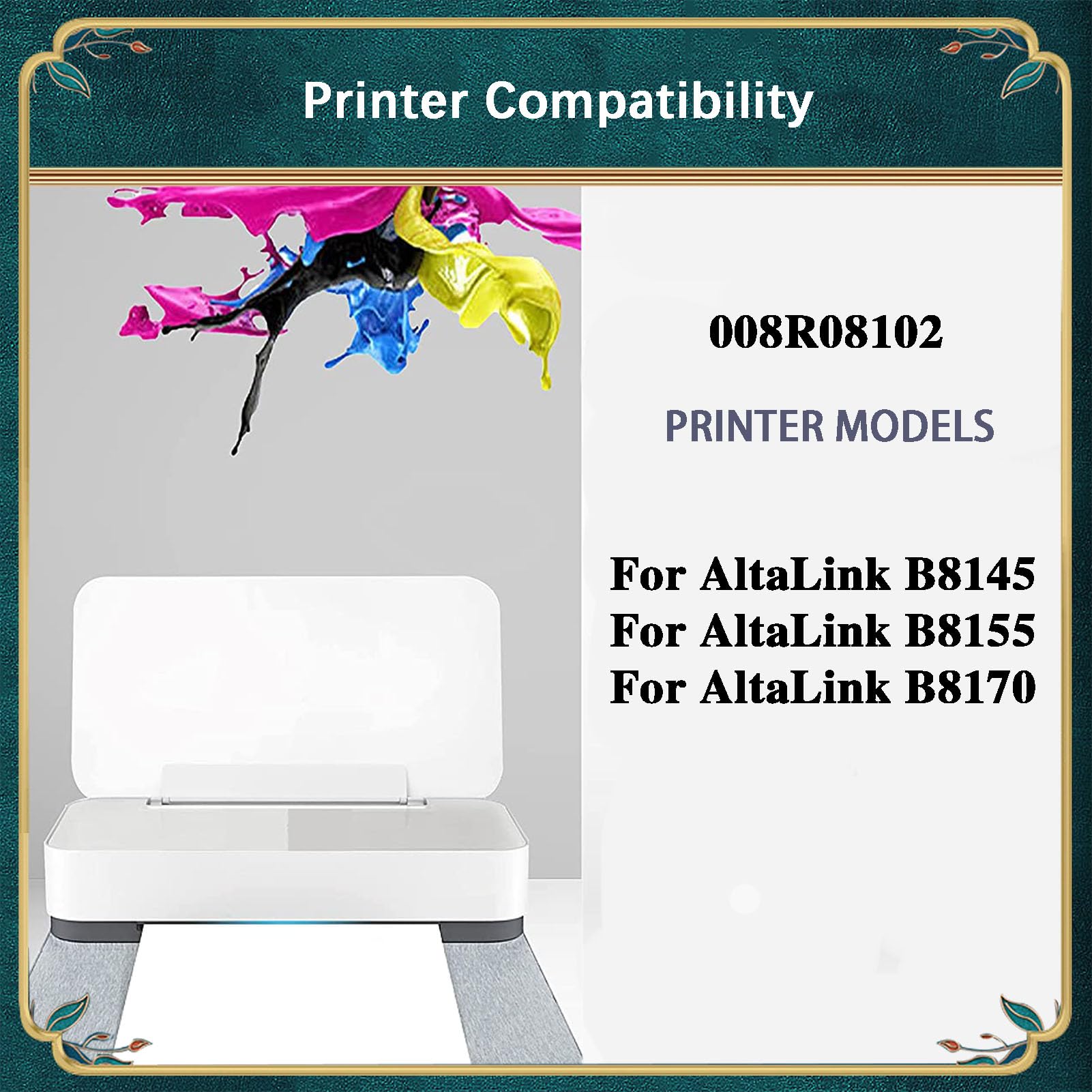 DUOBEY Compatible 008R08102 Waste Toner Box for Xerox AltaLink B8145 B8155 B8170 Printer Waste Toner Cartridge 1 Pack