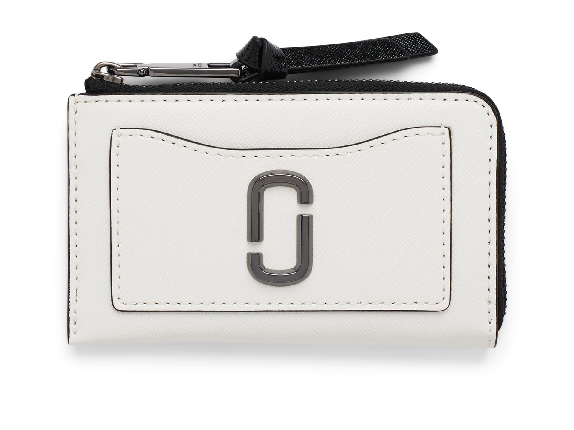Marc Jacobs The Utility Snapshot Top Zip Multi Wallet, Black/White