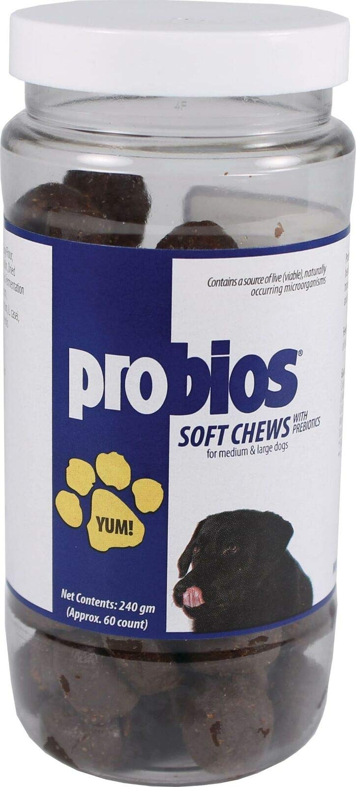Spriek Canine Probios D-Probios Soft Chews Med-Large Dogs 240 Gram (60ct)