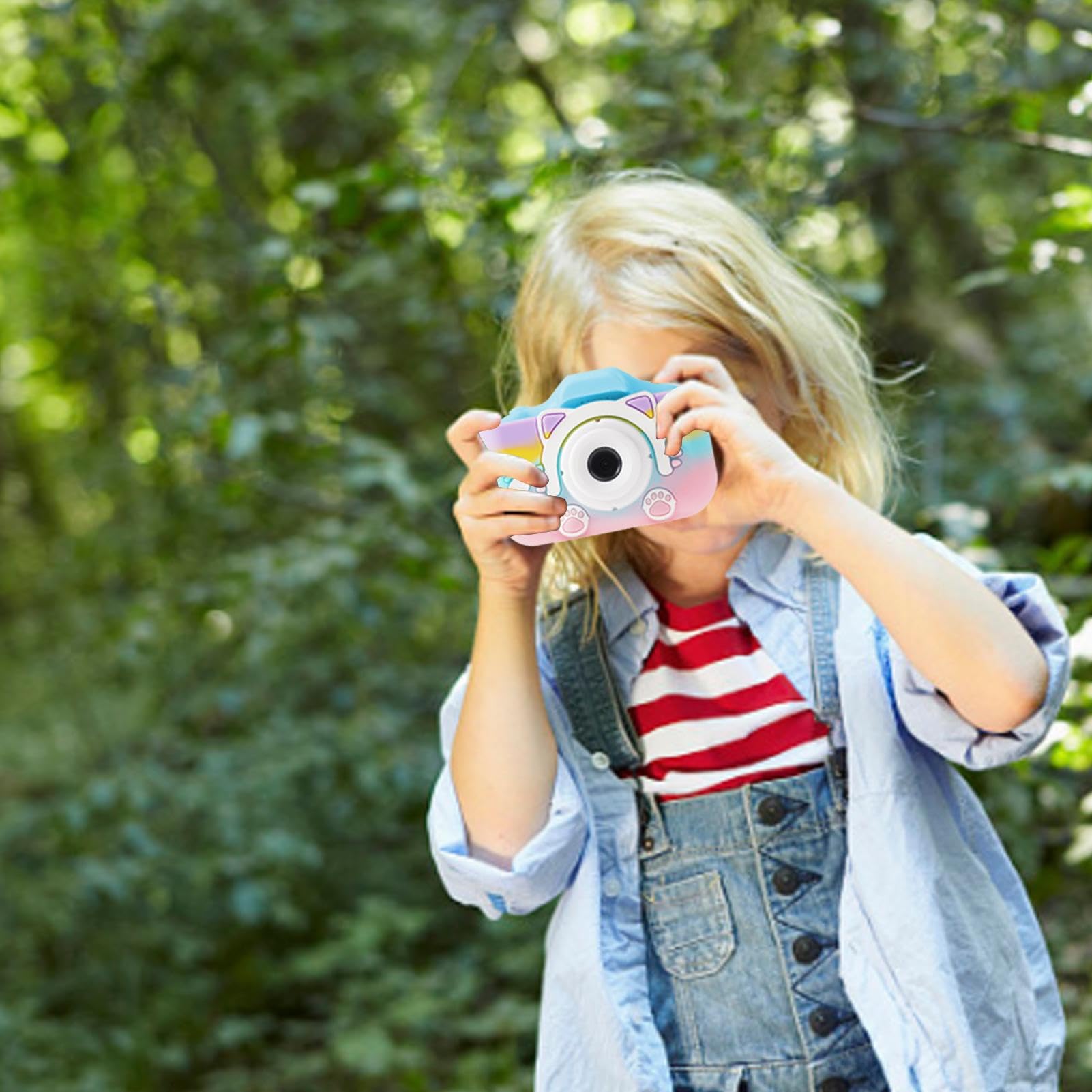 Digital Camera Kids, Kids Toy Camera, Capture Digital Camera, Portable Mini Camera, Light Weight Small Kids Camera, Multifunction Camera, Children Dual Camera with 1080p Video, Toy Camera for Kids