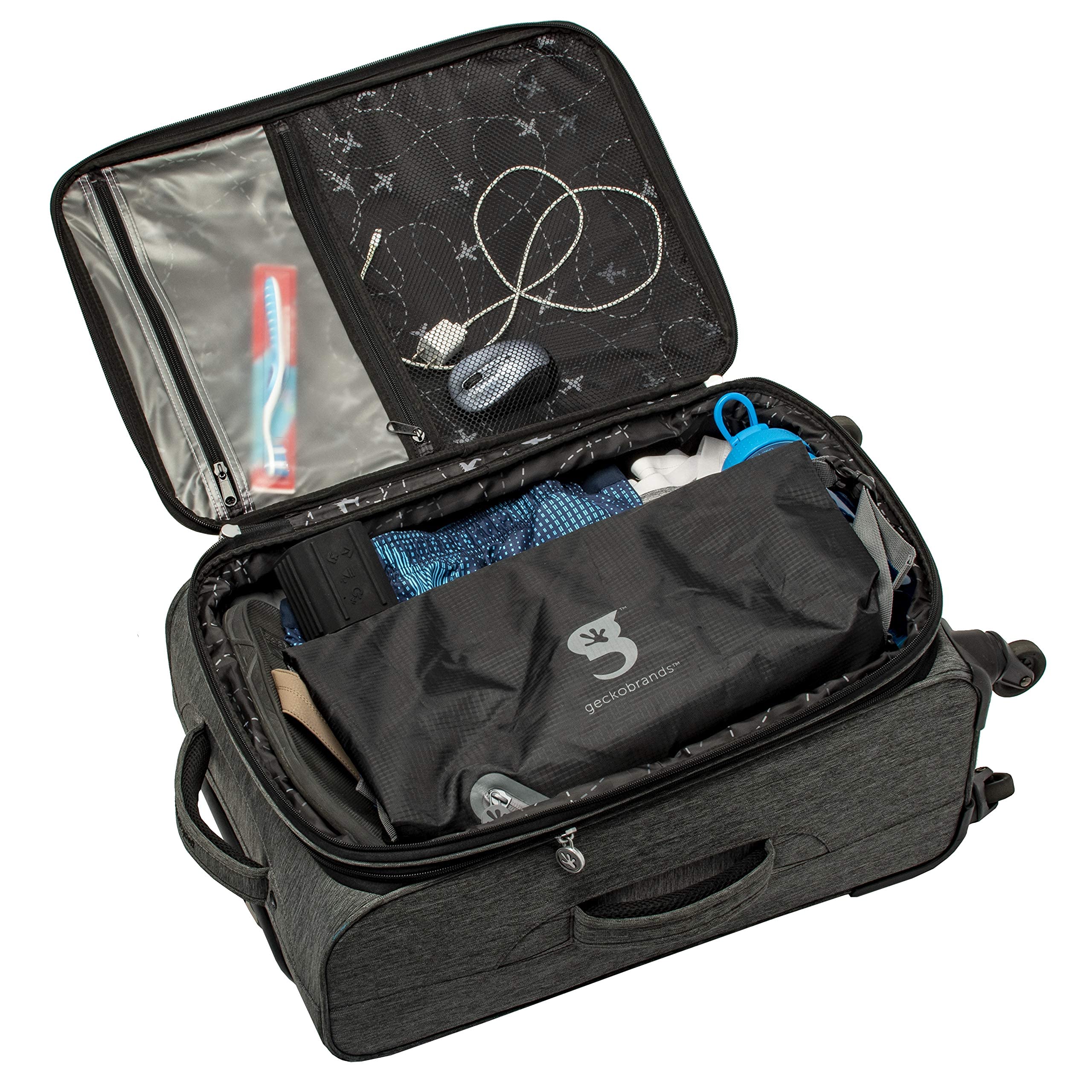 geckobrands Endeavor Waterproof Backpack, Ember geckoflage