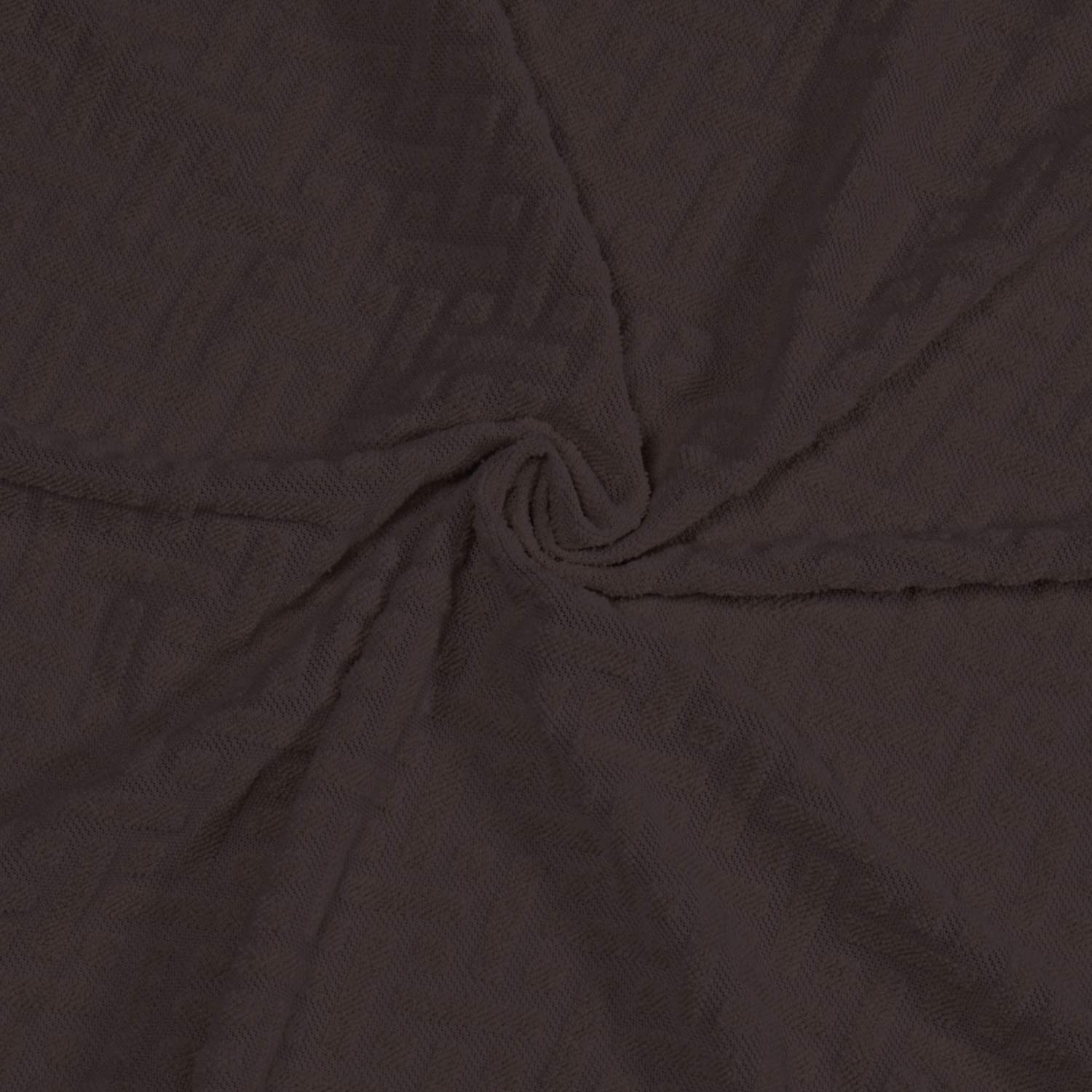 Easy-Going Stretch Jacquard Recliner Couch Cover, 4-Piece Soft Sofa Cover, Sofa Slipcover with Elastic Loop, Washable Furniture Protector for Kids, Pets, Dogs, Cats (Recliner, Chocolate Brown)